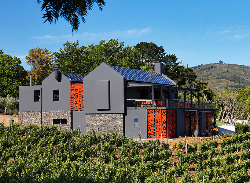 haldane martin's winery in stellenbosch evokes medieval german and cape ...