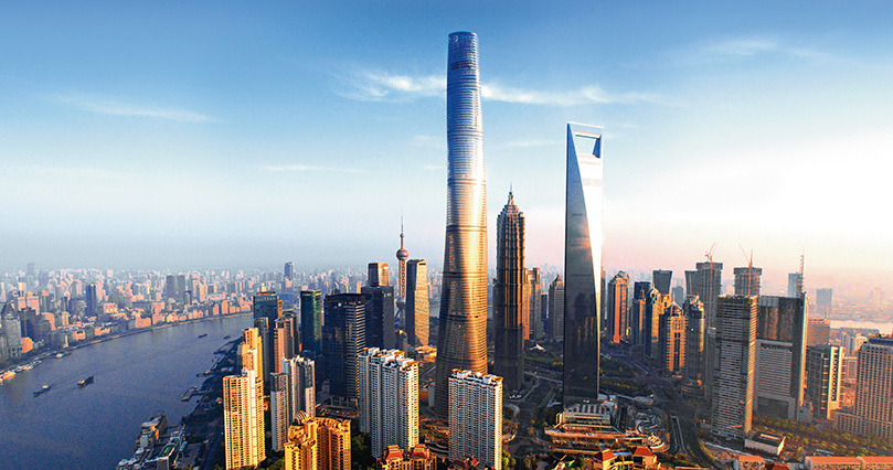 shanghai tower is the world's second tallest building