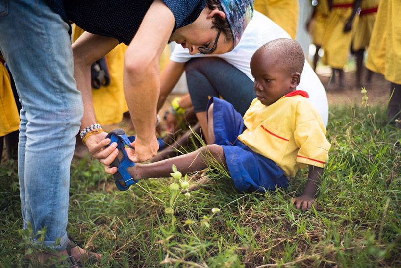 designed for children living in poverty, the shoe that grows can expand ...