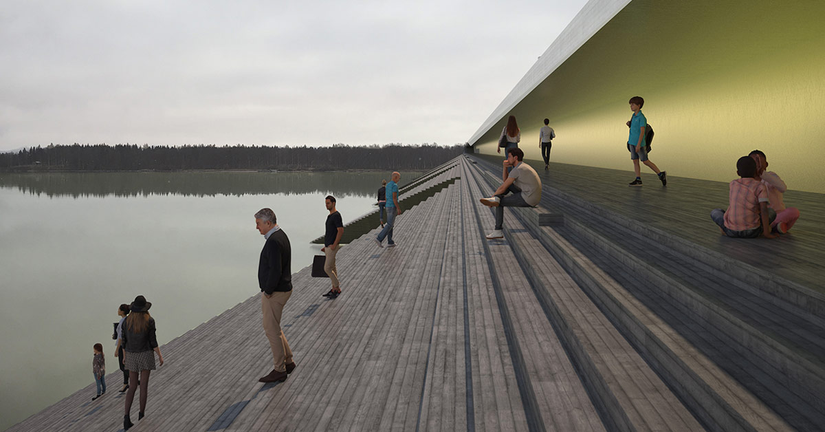 erik andersson turns a swedish bridge into a central gathering place