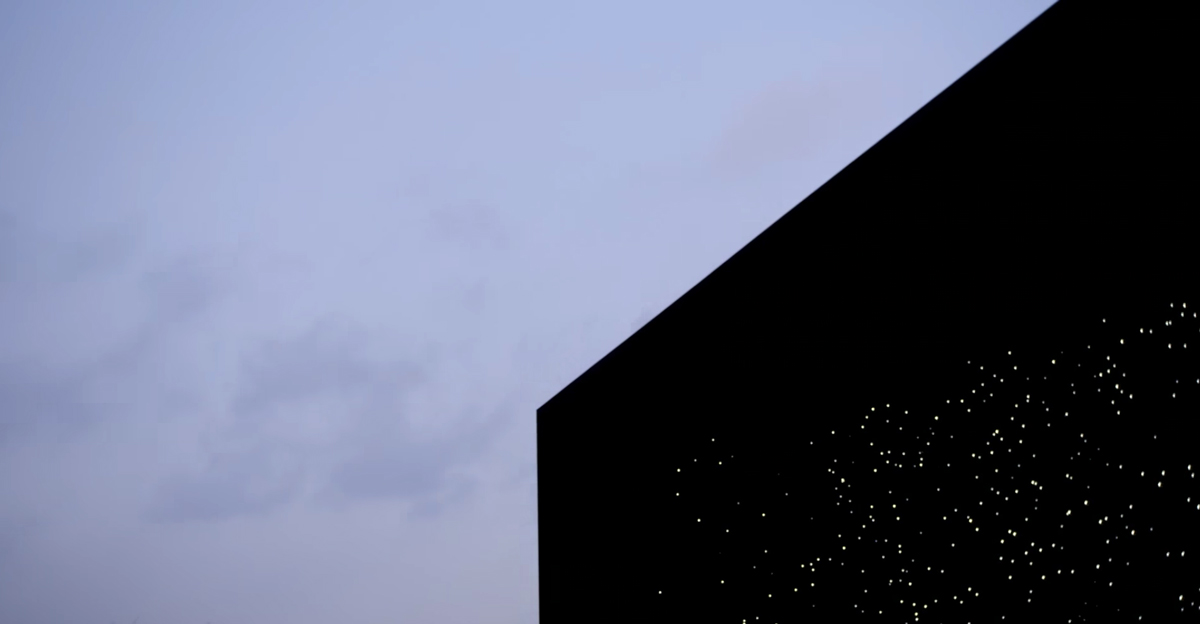 asif khan just created the darkest building on earth