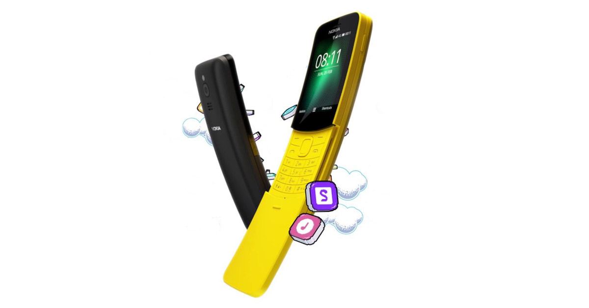 the nokia 8110 banana phone from 'the matrix' is back