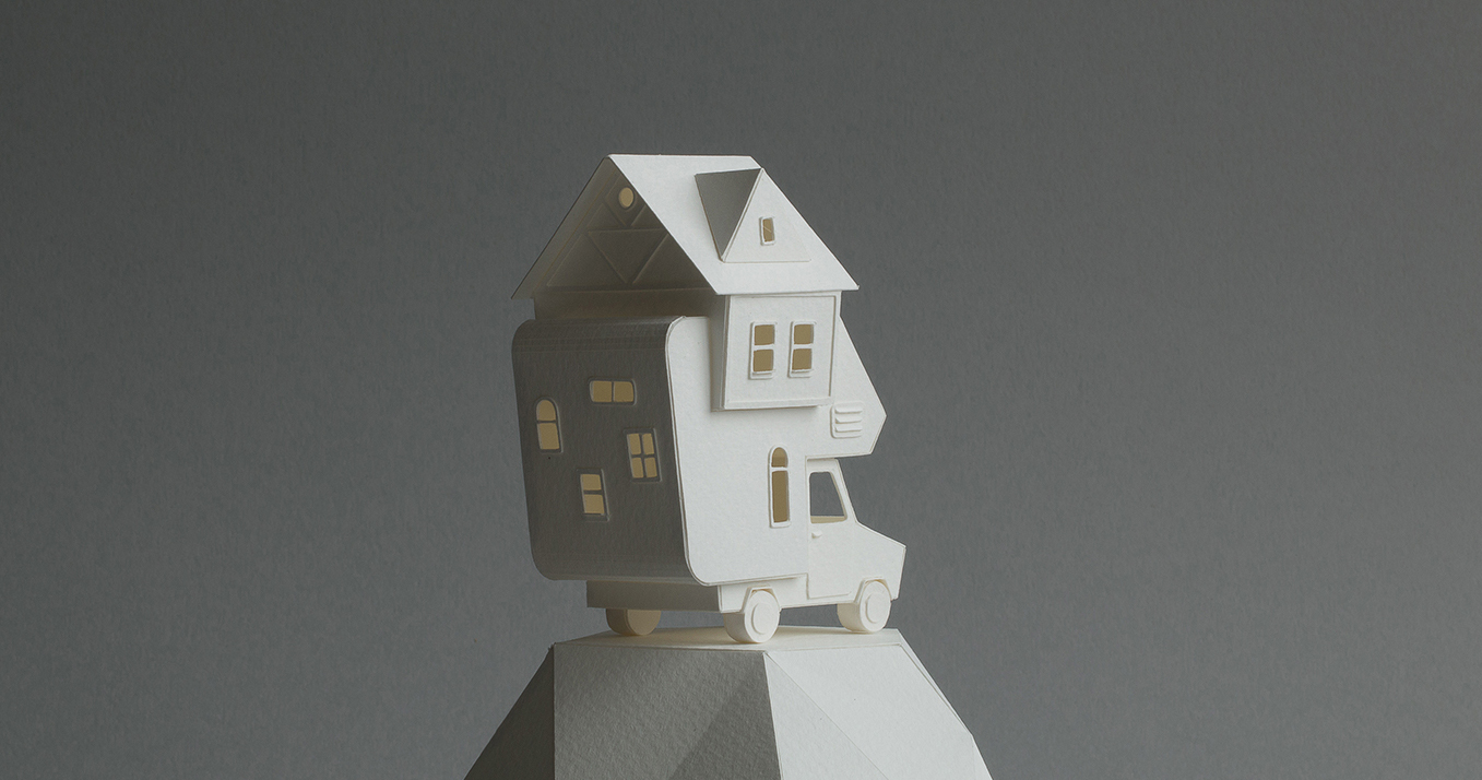 the freedom we're all looking for is in these whimsical paper campers