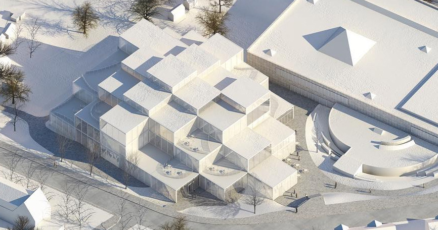 sou fujimoto to build HSG learning center for university of st.gallen