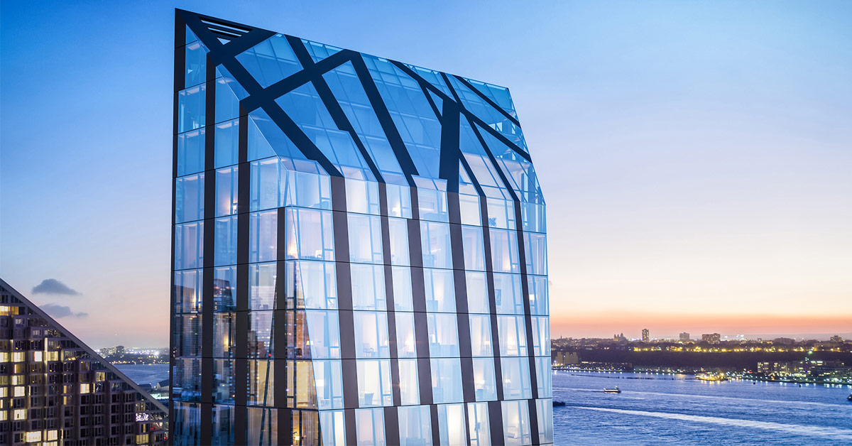 rafael viñoly designs jewel-like residential tower for NY's waterline ...