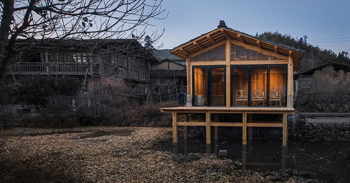 3andwich renovated shang ping village into a modern public space