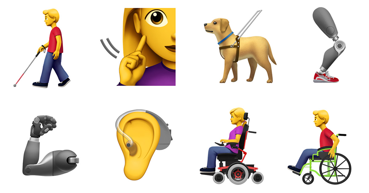 apple proposes 13 new accessibility emojis