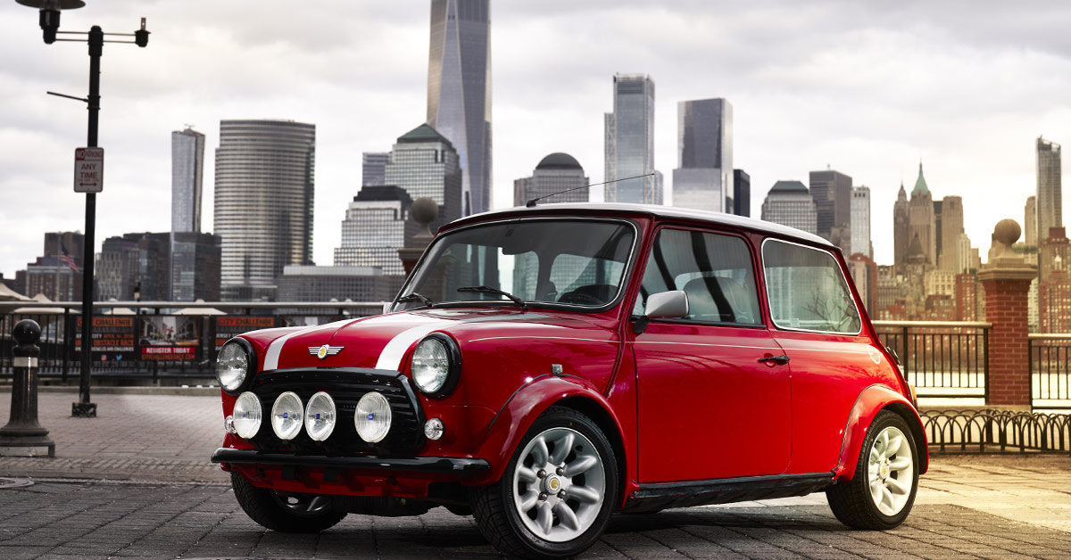 classic MINI electric debuts at new york international auto show 2018