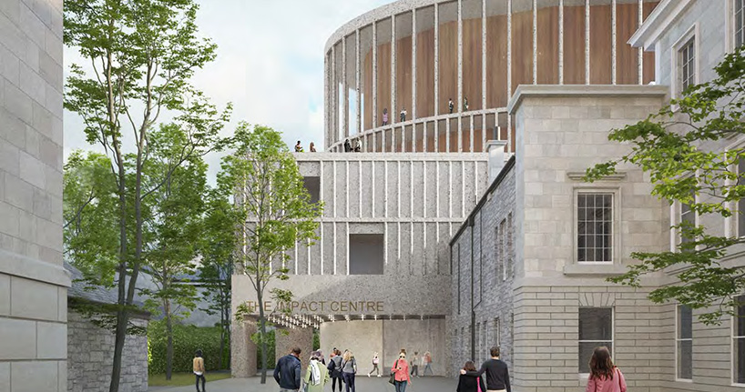 david chipperfield-designed 'IMPACT centre' planned for edinburgh