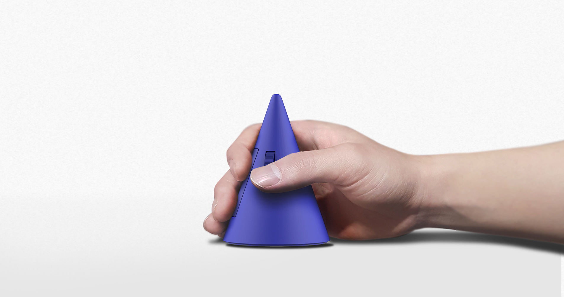 this cone shaped computer mouse by inyeop baek is no joke