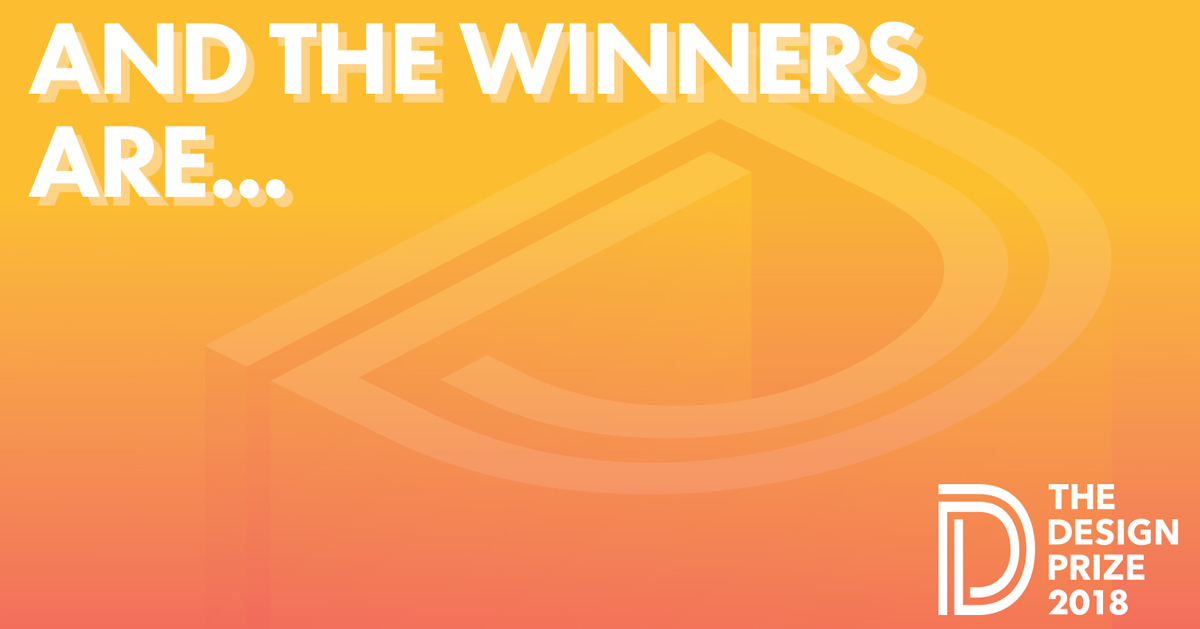 THE DESIGN PRIZE 2018 - and the winners are...
