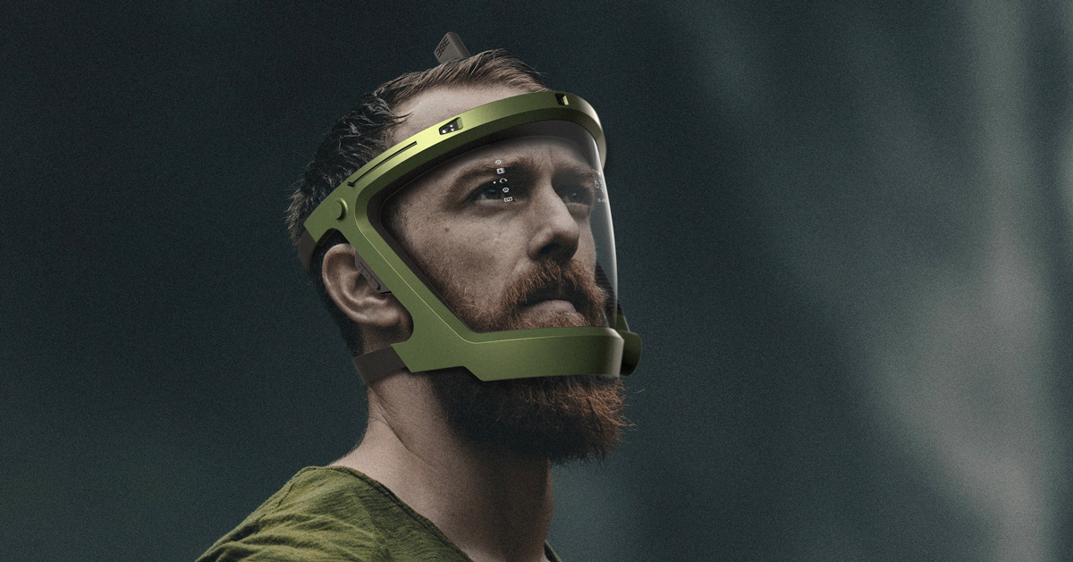 the d-mask gives deep sea diving a digital evolution