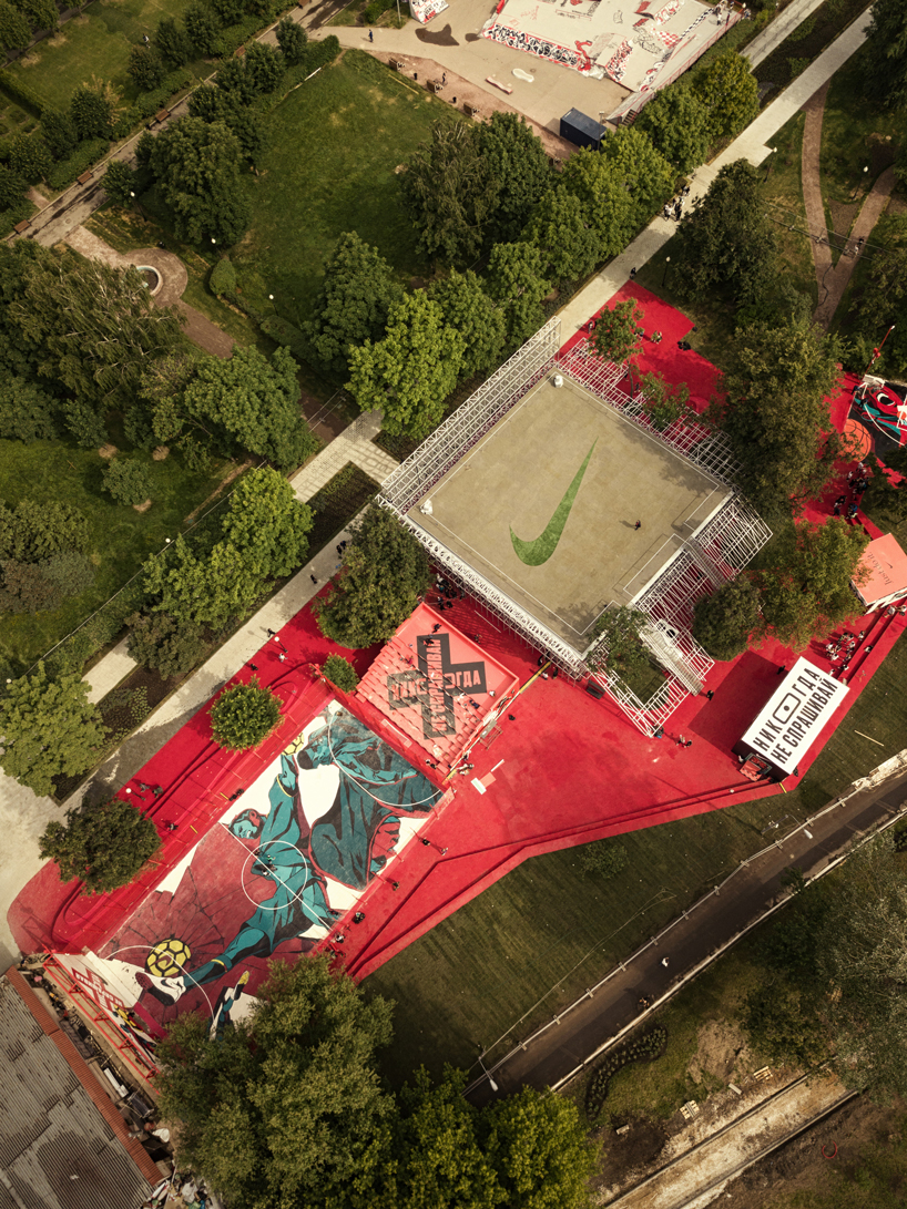NIKE reveals moscow-based sports facility inspired by russia's 'cage ...