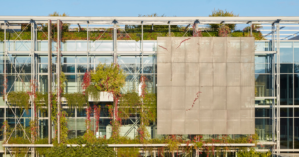 guido canali conceives prada's industrial HQ as a 'garden factory'