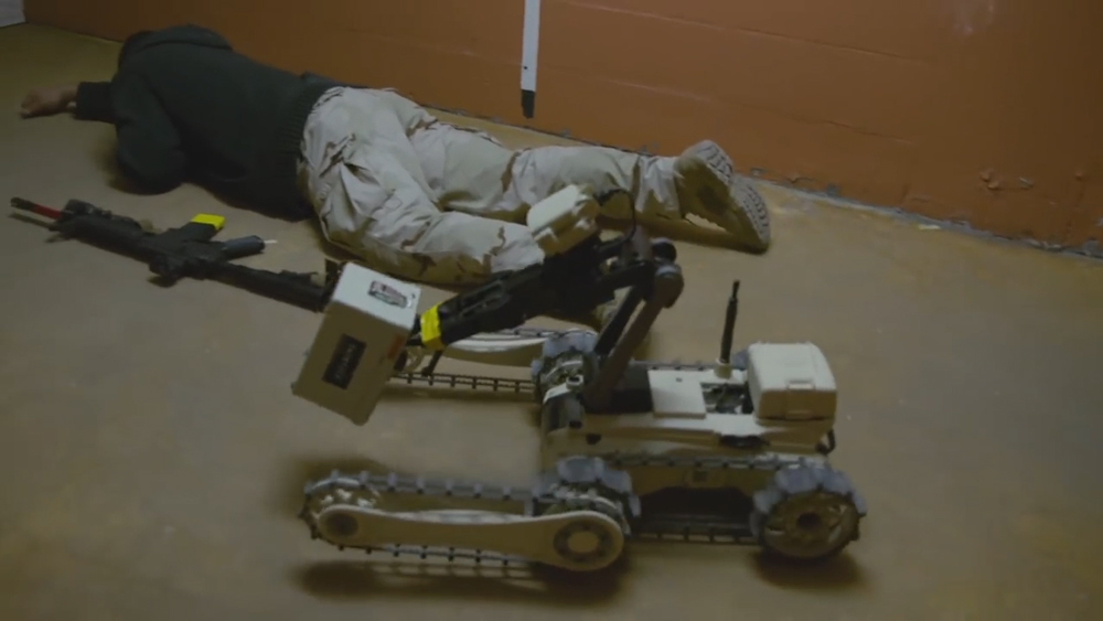 robot rodeo pits disaster bots against surreal challenges