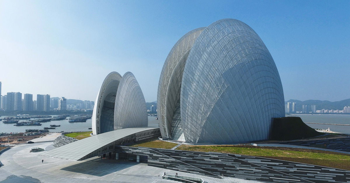 BIAD references the moon, the sea and its tides in zhuhai opera house ...