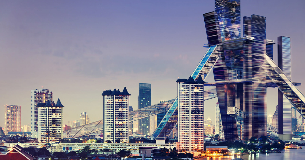 these renders showcase the shape of metropolises that could have been