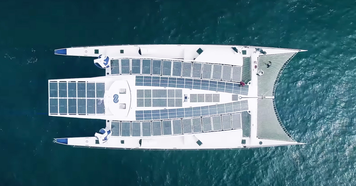 energy observer: the world's first hydrogen ship sails its six year voyage