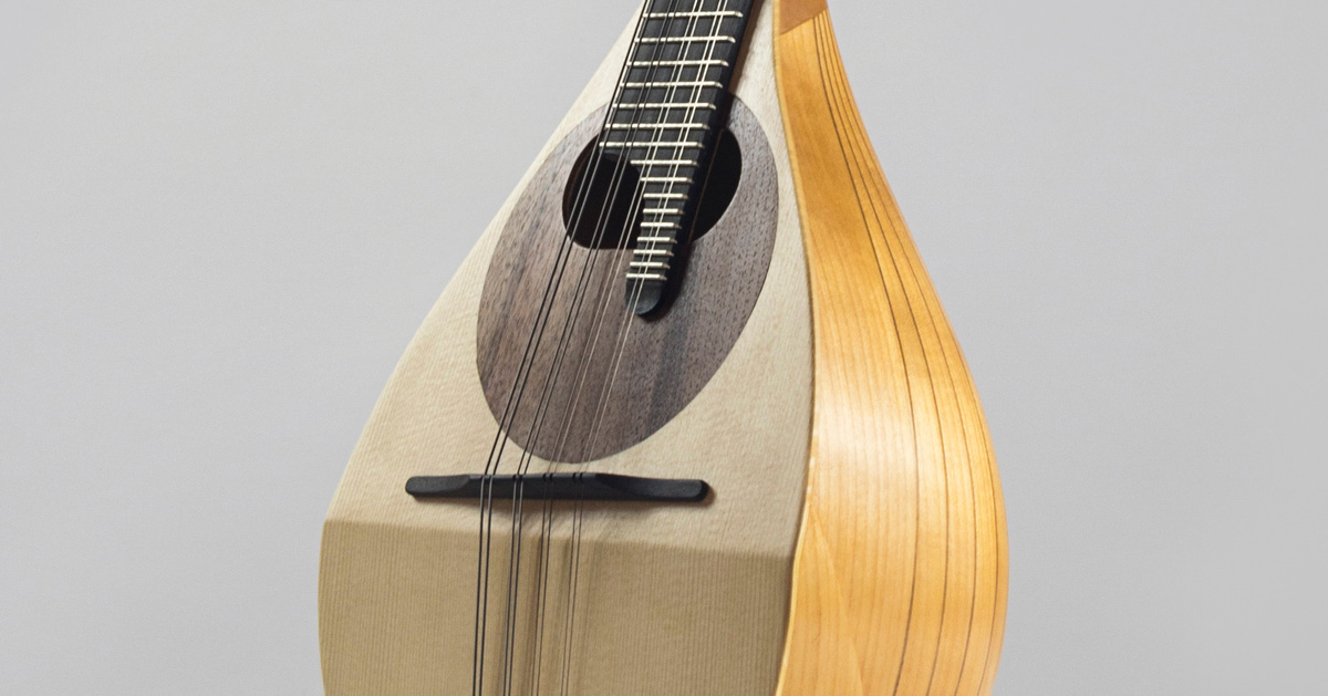 giulio iacchetti gives the traditional mandolin a clean, contemporary ...