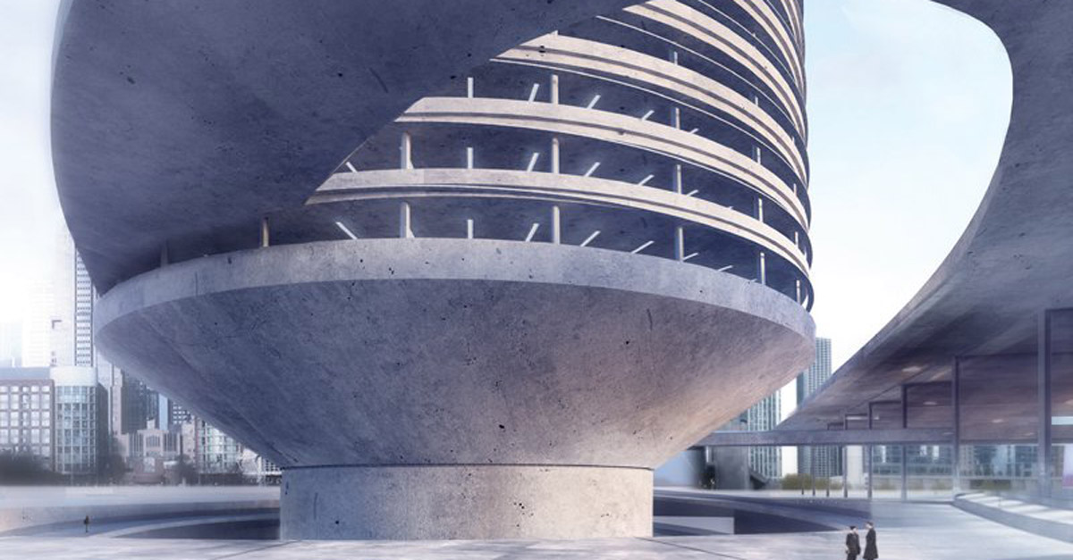 greyscale's chicago spire is a floating tower to replace the never ...