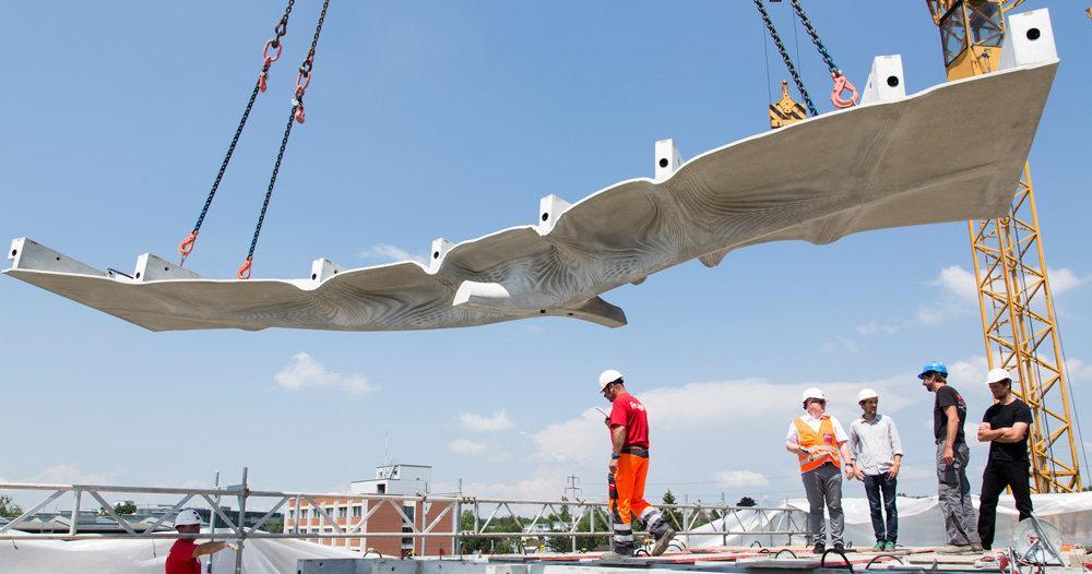 this digitally fabricated 'smart slab' is half the weight of a ...