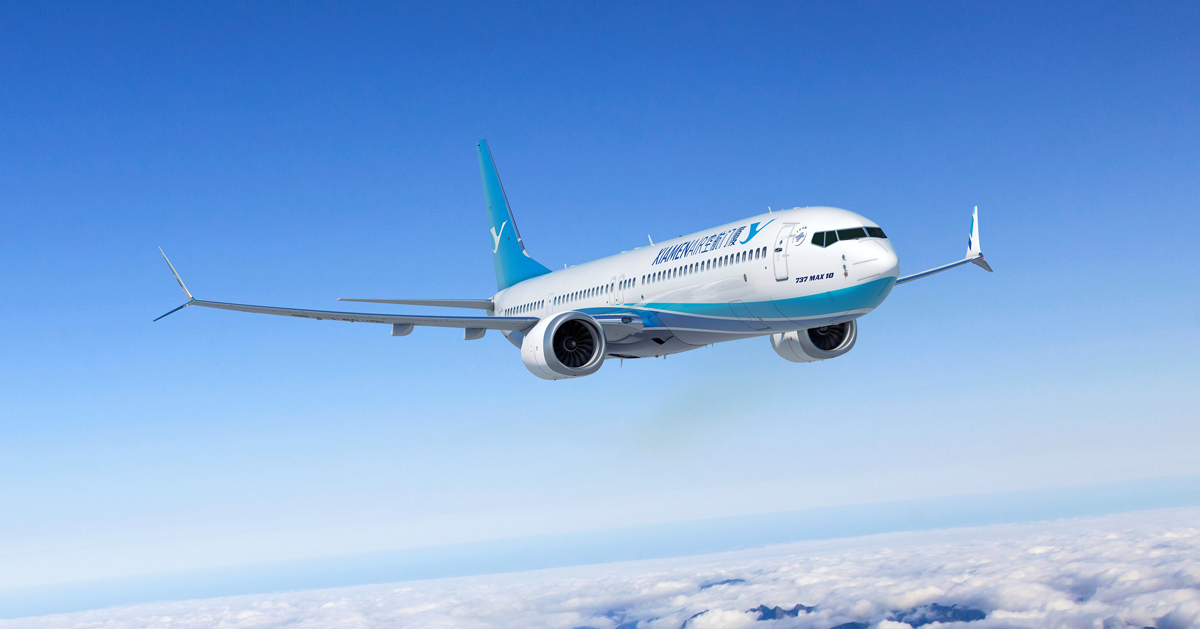 Boeing 737 max x plane