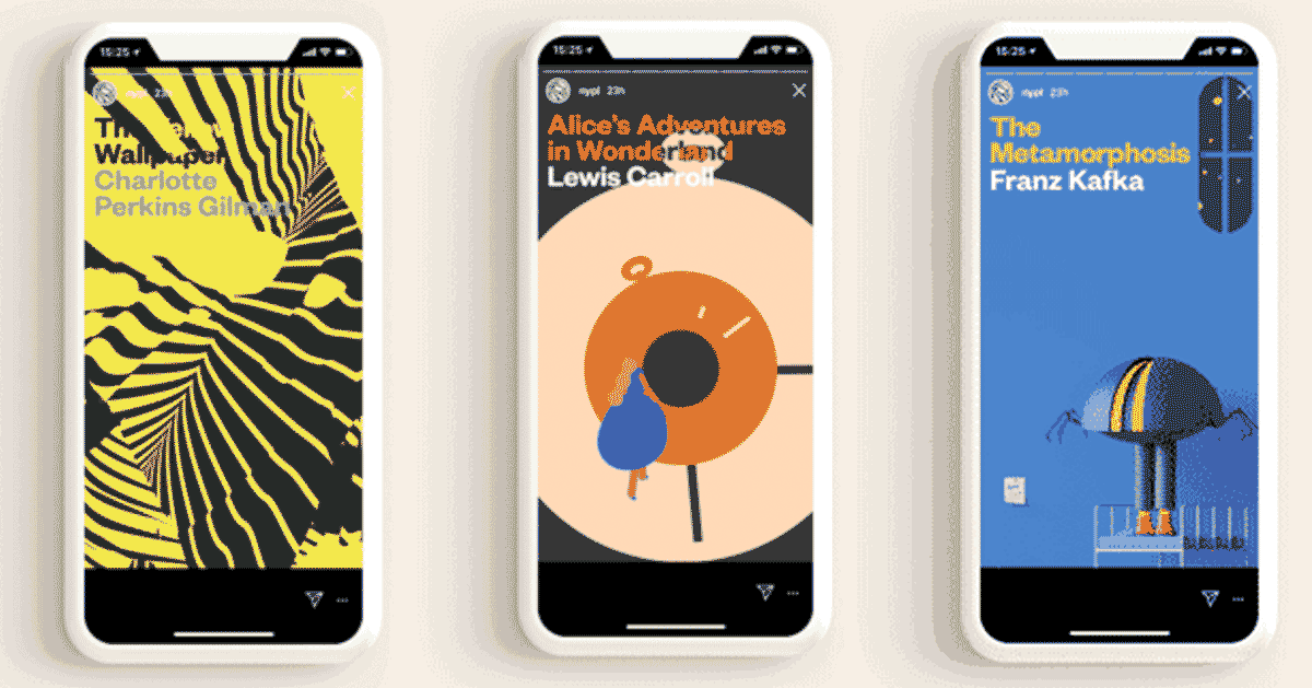the new york public library brings classic literature to instagram stories