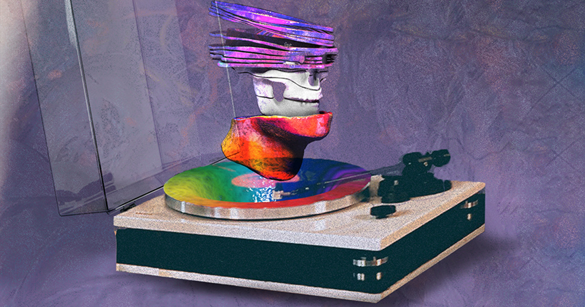 vinyl records turn into 'music you can see' in new AR app by wieden ...