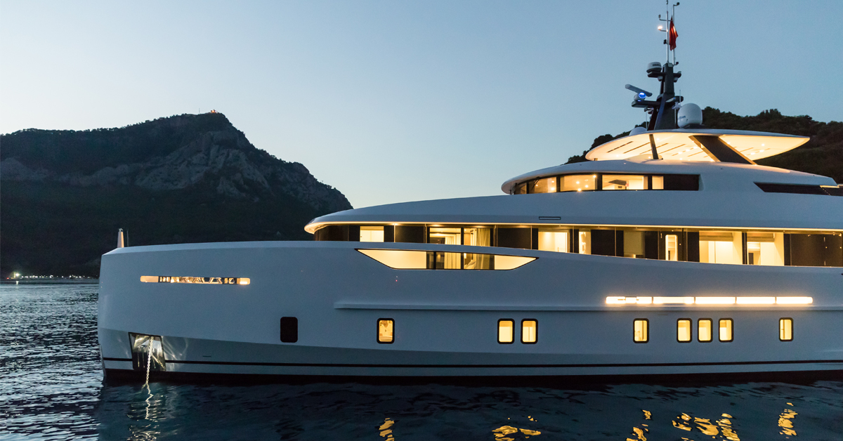alia yachts launches first of fleet of organically-designed superyachts