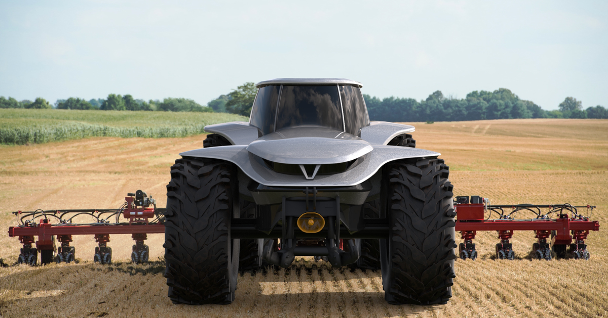 lorenzo mariotti envisions tractors in 2040 as electric monsters