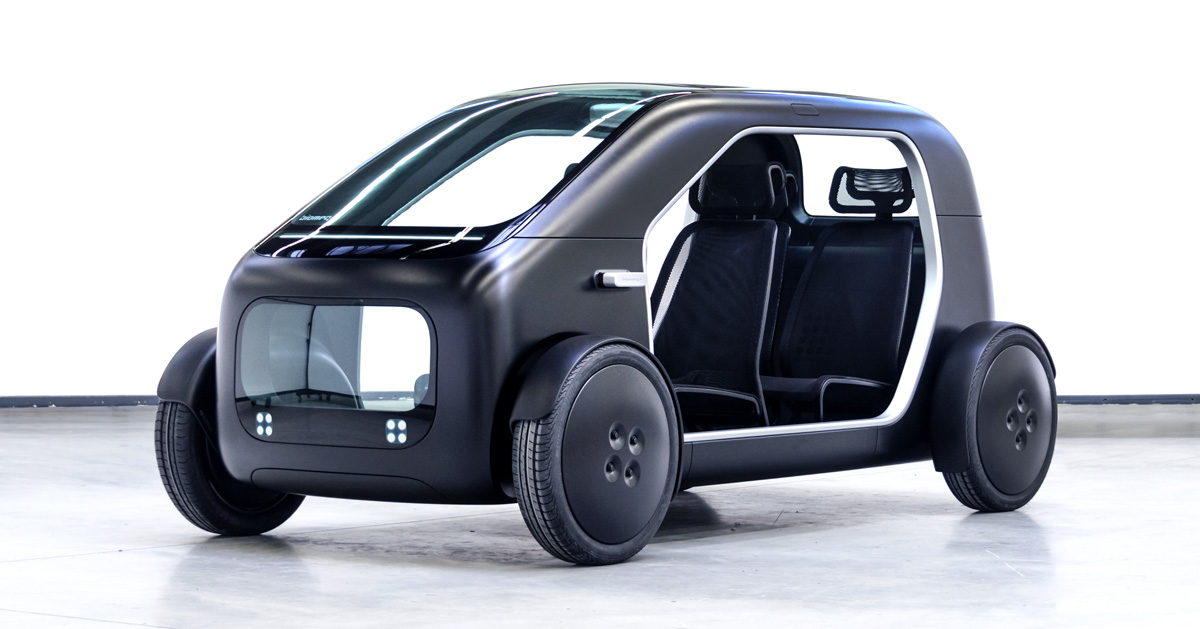 simplicity is at the heart of biomega's first electric urban car