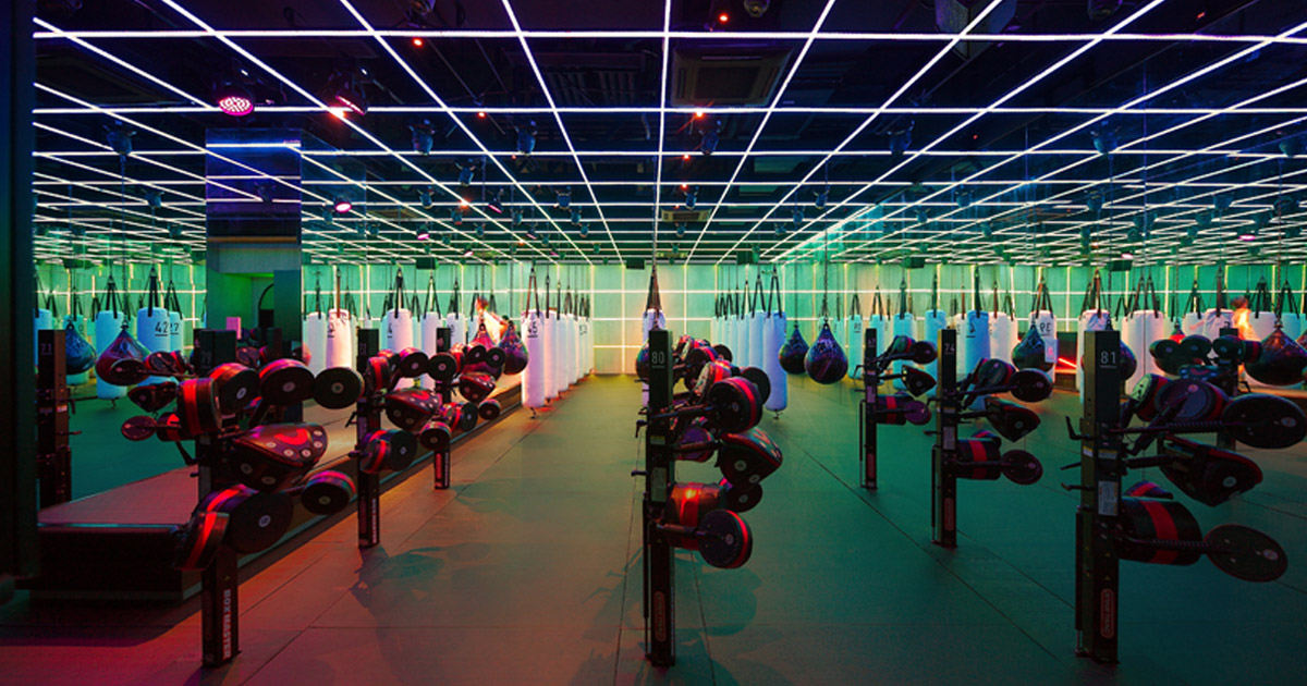 CROX designs dramatic shanghai boxing studio for the ultimate stress ...