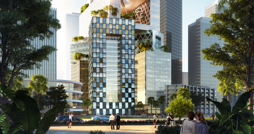 MVRDV conceives vanke's shenzhen HQ as 'new type of skyscraper'