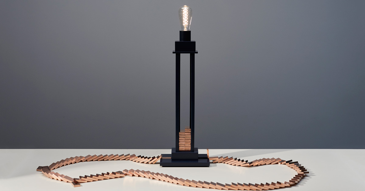 glithero's table light can be switched on through a rally of conductive ...