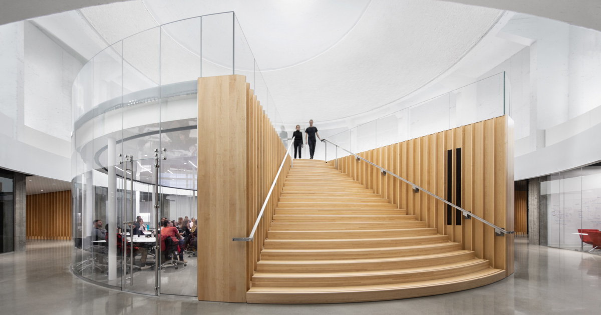 MSDL architectes converts montréal's dow planetarium into circular ...