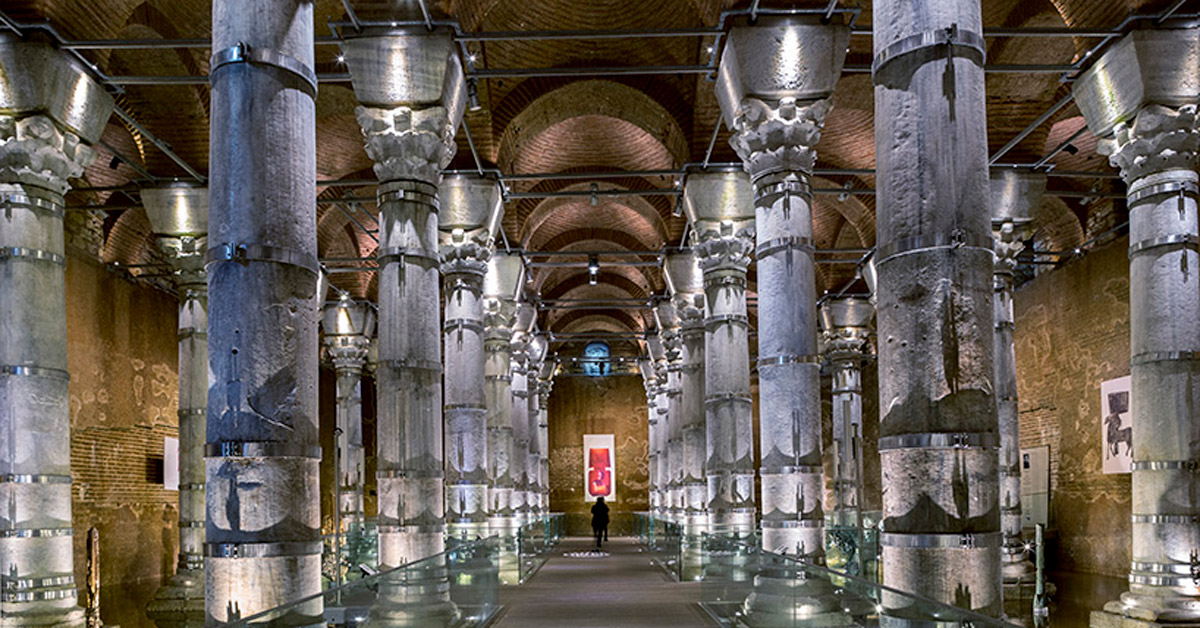 cafer bozkurt architects renovate ancient theodosius cistern in istanbul