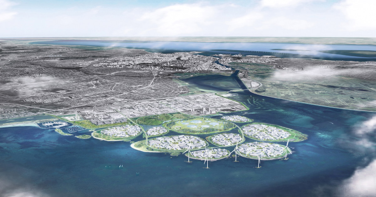urban power envisions nine new islands to be constructed south of ...