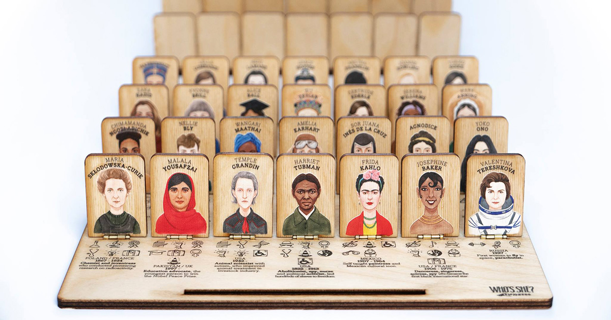 who’s she guessing game celebrates accomplished women throughout history