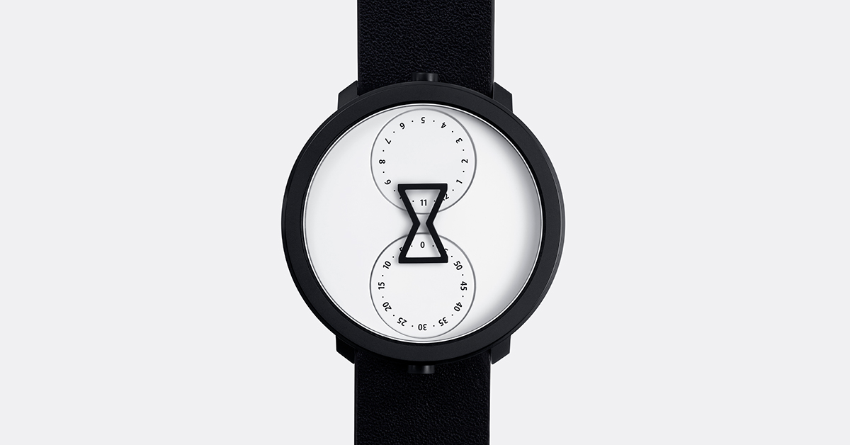 NU:RO analog watch mesmerizes with its minimalist twin movement
