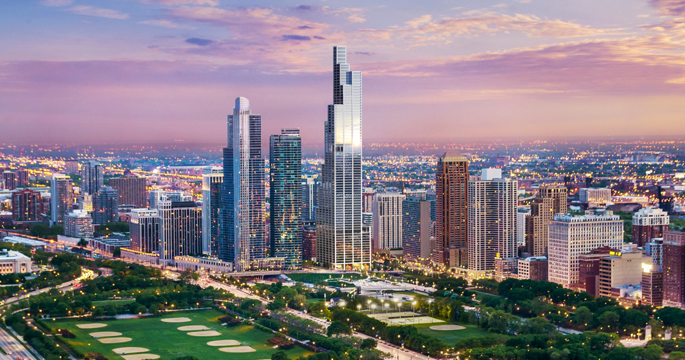 rafael viñoly's NEMA chicago will be the city's tallest rental residence