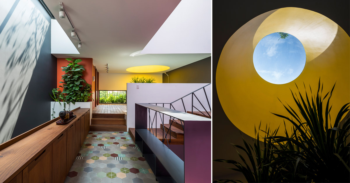 MM++ architects creates a bright interior for the 'pattern house' in ...