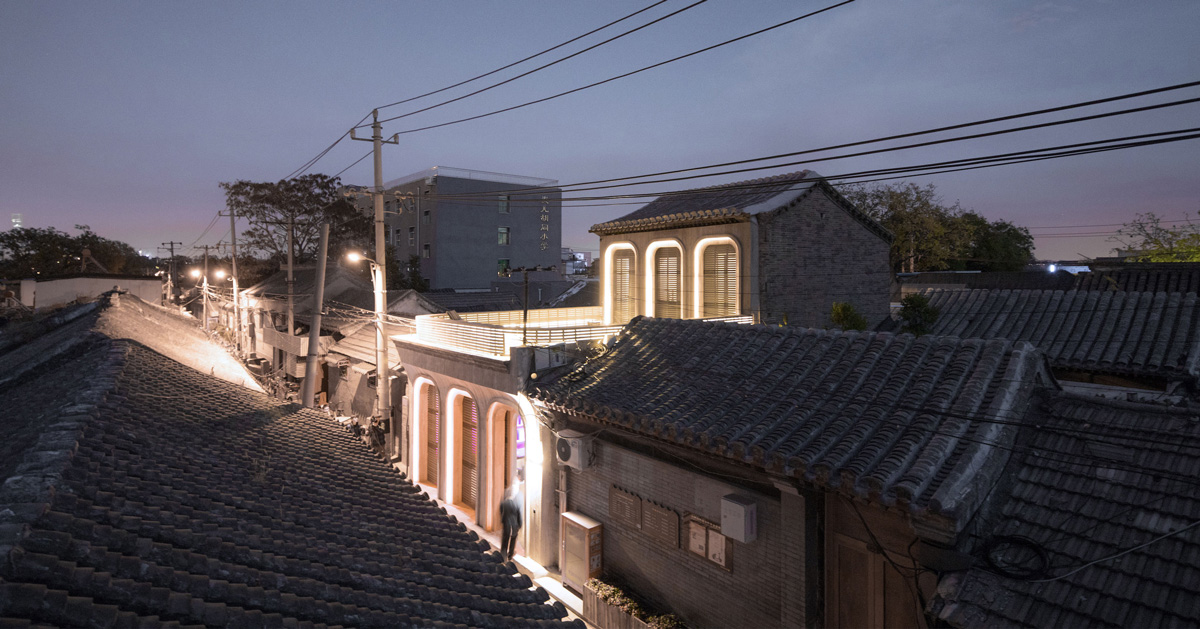 archistry transforms hutong building into speakeasy club in beijing