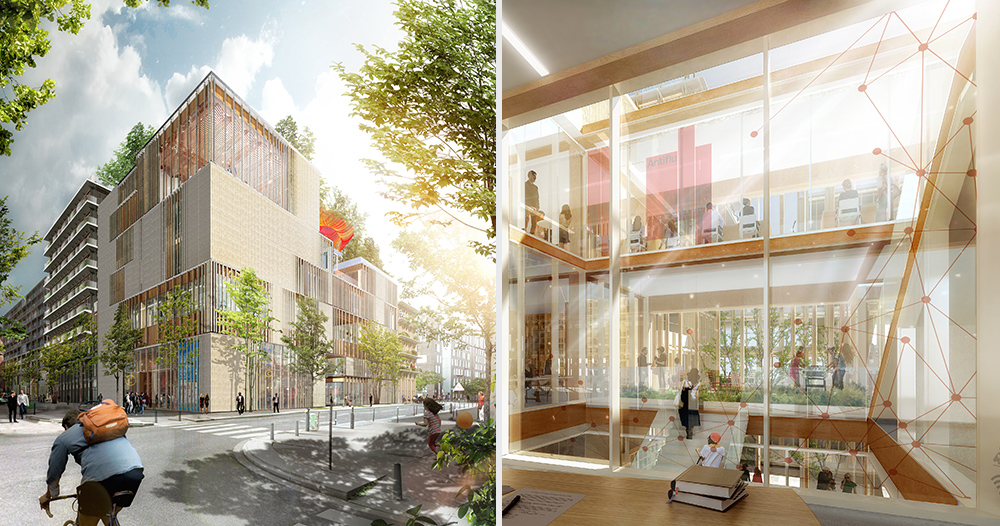 studio gang reveals plans for the university of chicago's paris campus