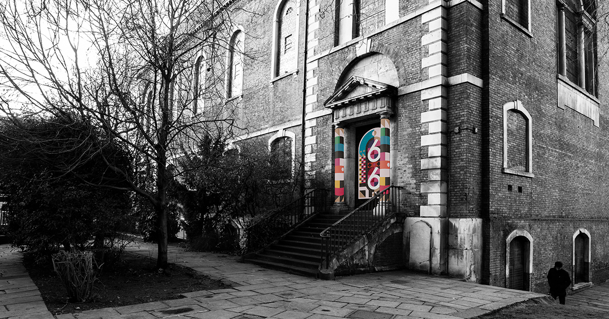 graphic street art tells historic tales at clerkenwell design week 2019