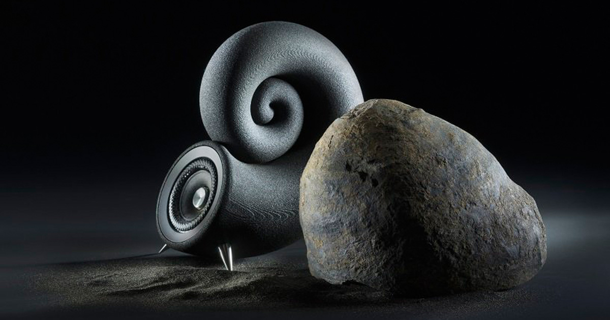 DEEPTIME studio turns sand into sound with its 3D sand printed speakers