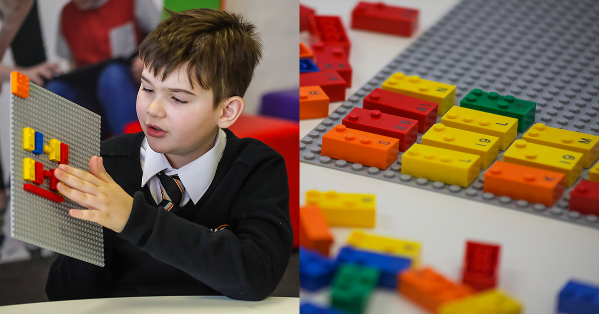 LEGO launches braille bricks to teach blind and visually impaired children