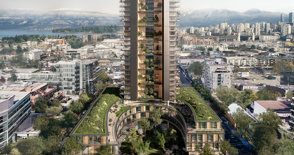 world's tallest hybrid wood tower is soon to rise above vancouver