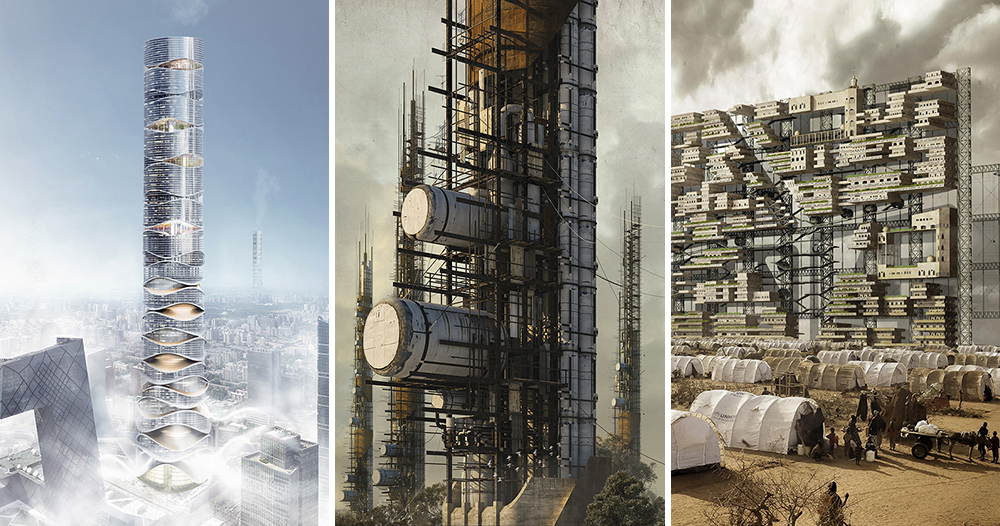 eVolo magazine announces winners of the 2019 skyscraper competition