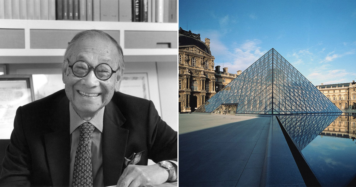 IM pei, the architect behind the louvre pyramid, dies aged 102