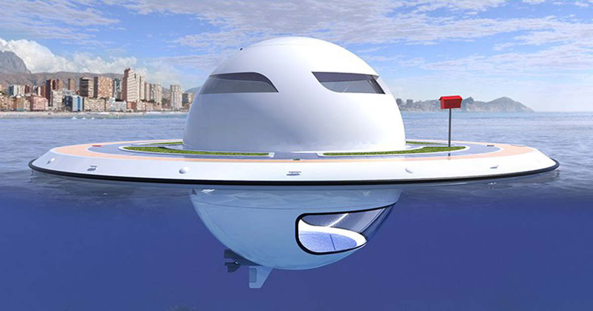 pierpaolo lazzarini proposes to build the 'unidentified floating object'